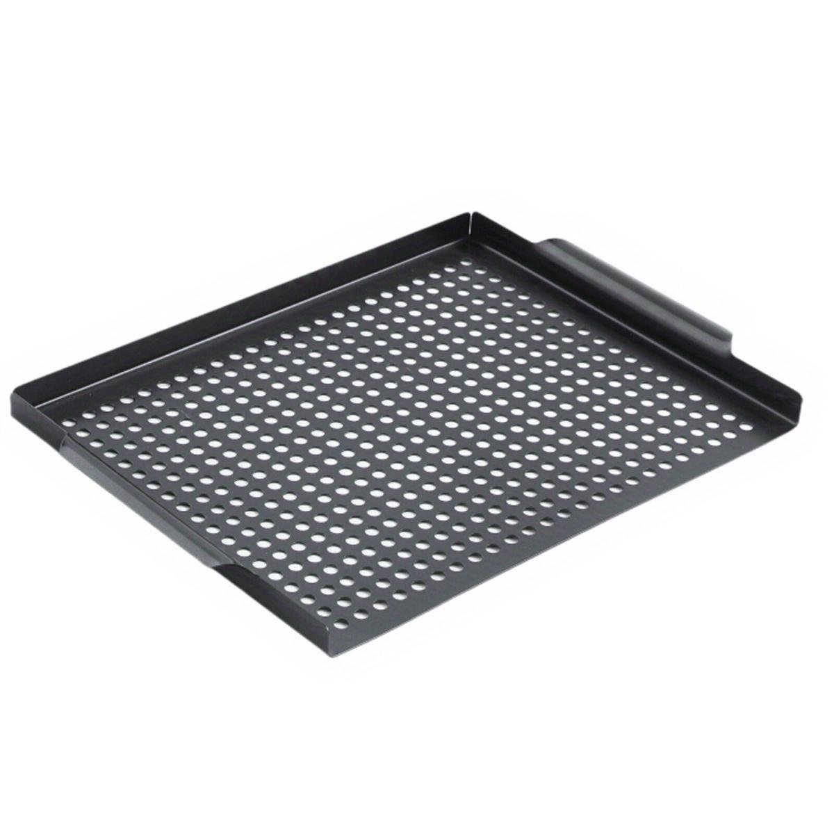 Heavy Duty Grill Topper Barbecue Cooking Tray Porcelain 30X30cm ...