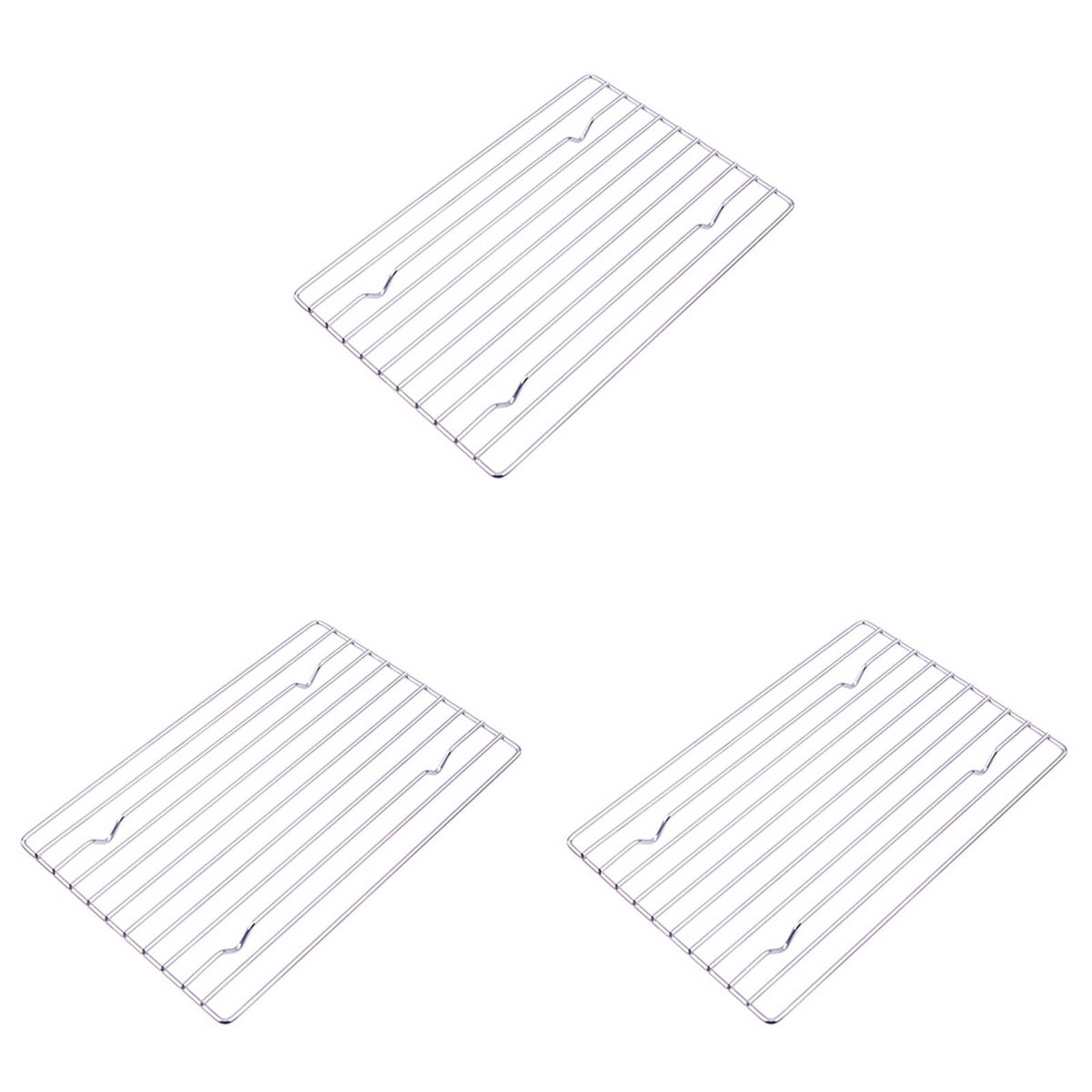 3PK Appetito Roasting Rack 30x20cm Home Kitchen Cooking - Bunnings ...