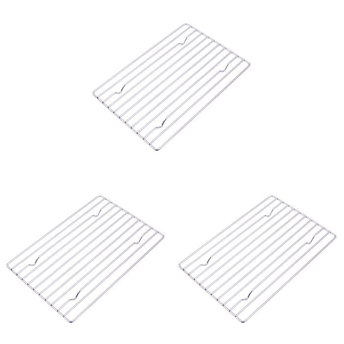 3PK Appetito Roasting Rack 30x20cm Home Kitchen Cooking - Bunnings ...