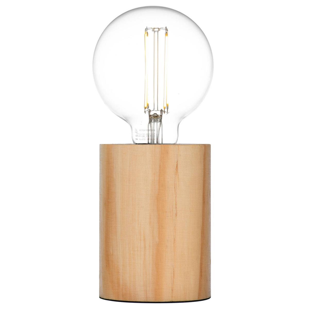 Verve Design Light Wood Maisie Table Lamp - Bunnings Australia