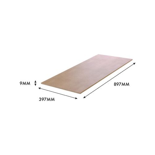 Rack It 400KG MDF Shelf 897x397mm (for 430 Rack depth) - Bunnings New ...