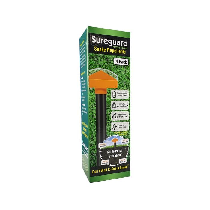 Sureguard Premium Solar Snake Repellent - 4 Pack - Bunnings Australia
