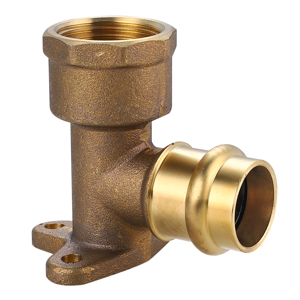 SmarteX-PRESS 20mm x 3/4" Female Back Plate Elbow - Bunnings Australia