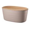 Guzzini Earth Tierra 39.2cm/10L Bread Box/Bin - Taupe - Bunnings Australia
