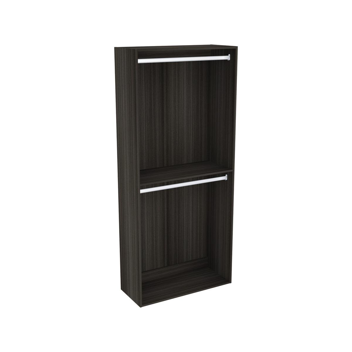 Lugna 2048 x 900 x 380mm Storm Double Hanging Robe Insert - Bunnings ...