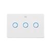 DETA White Gloss Grid Connect Smart Triple Gang Touch Light Switch ...