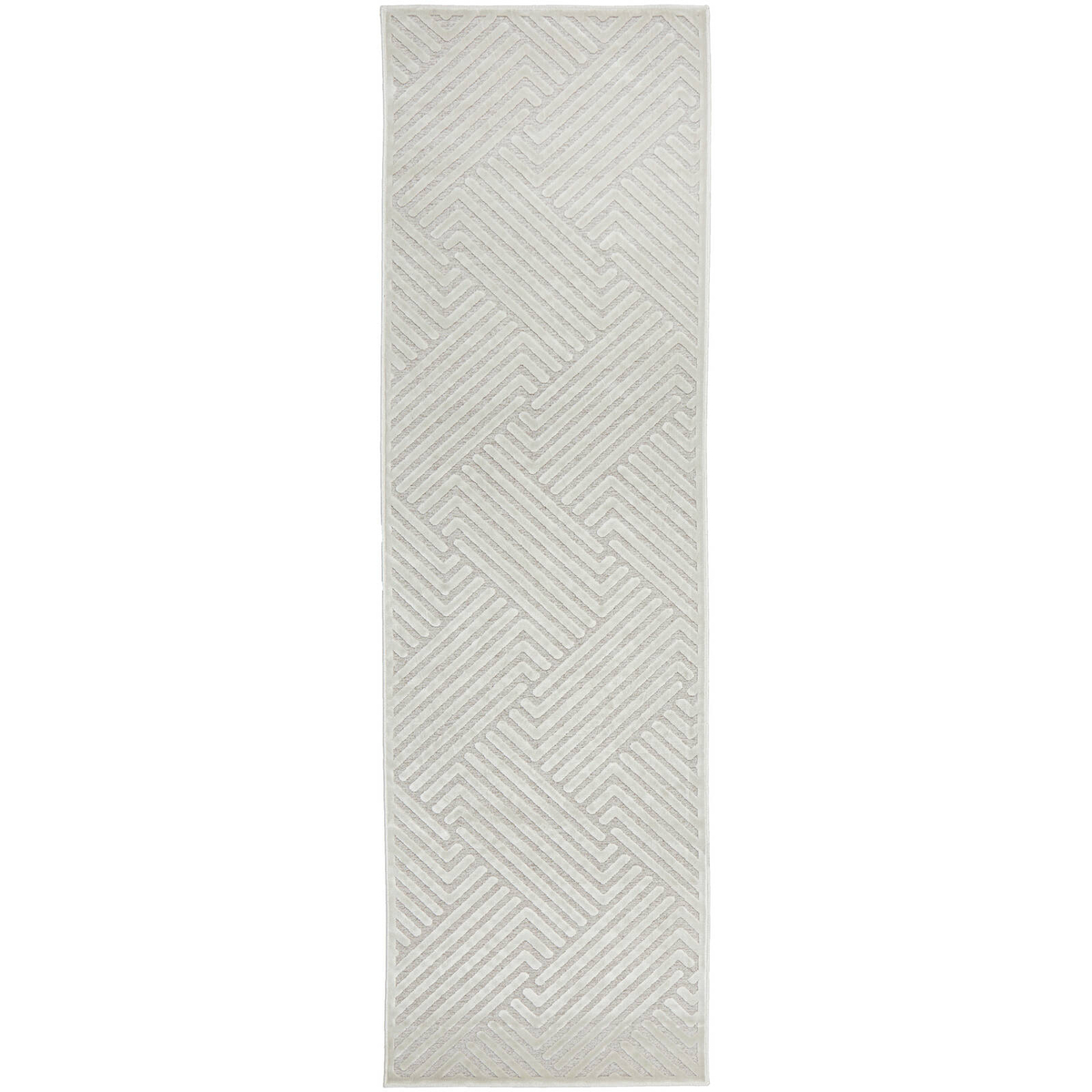 Geller Cole Natural White 400X80Cm Rug - Bunnings Australia