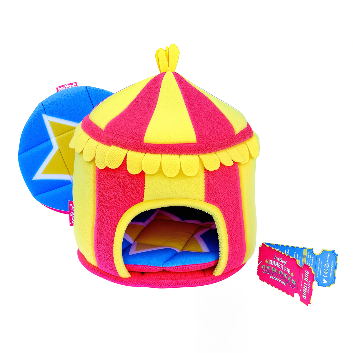 HayPigs Circus Hidey Hut - Fleece Hidey Hut - Bunnings Australia