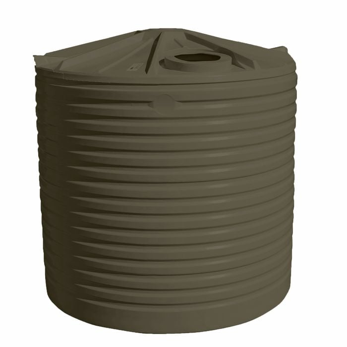 Clark Tanks 9092L Round Poly Water Tank - Inlet - Bunnings Australia