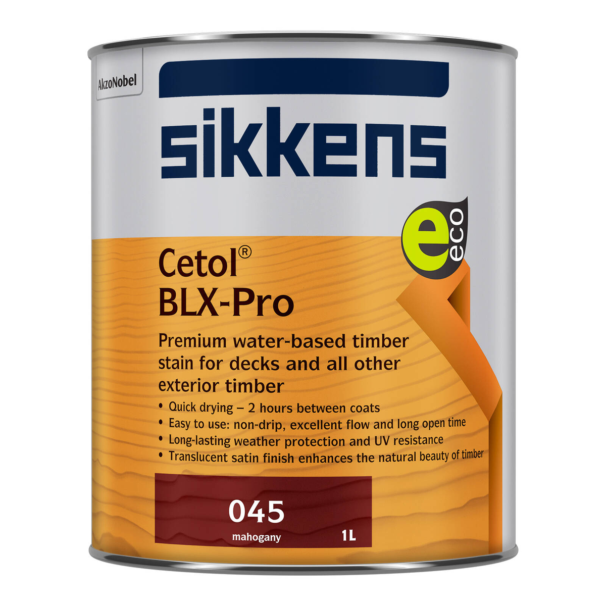 Sikkens 1L Mahogany Cetol BLX-Pro TImber Finish - 1L - Bunnings Australia