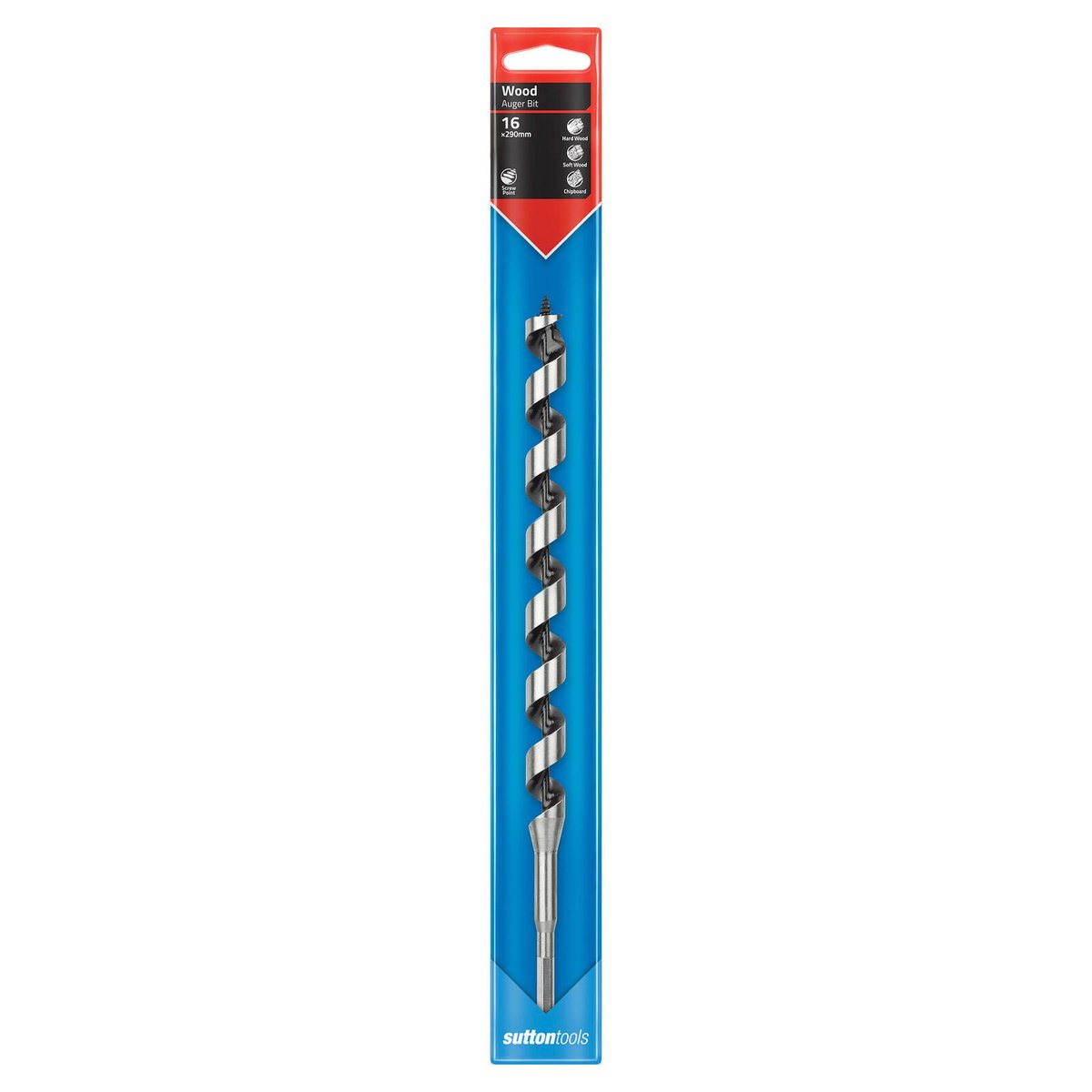 Sutton Tools 160 x 6mm Short Auger Bit - Bunnings New Zealand