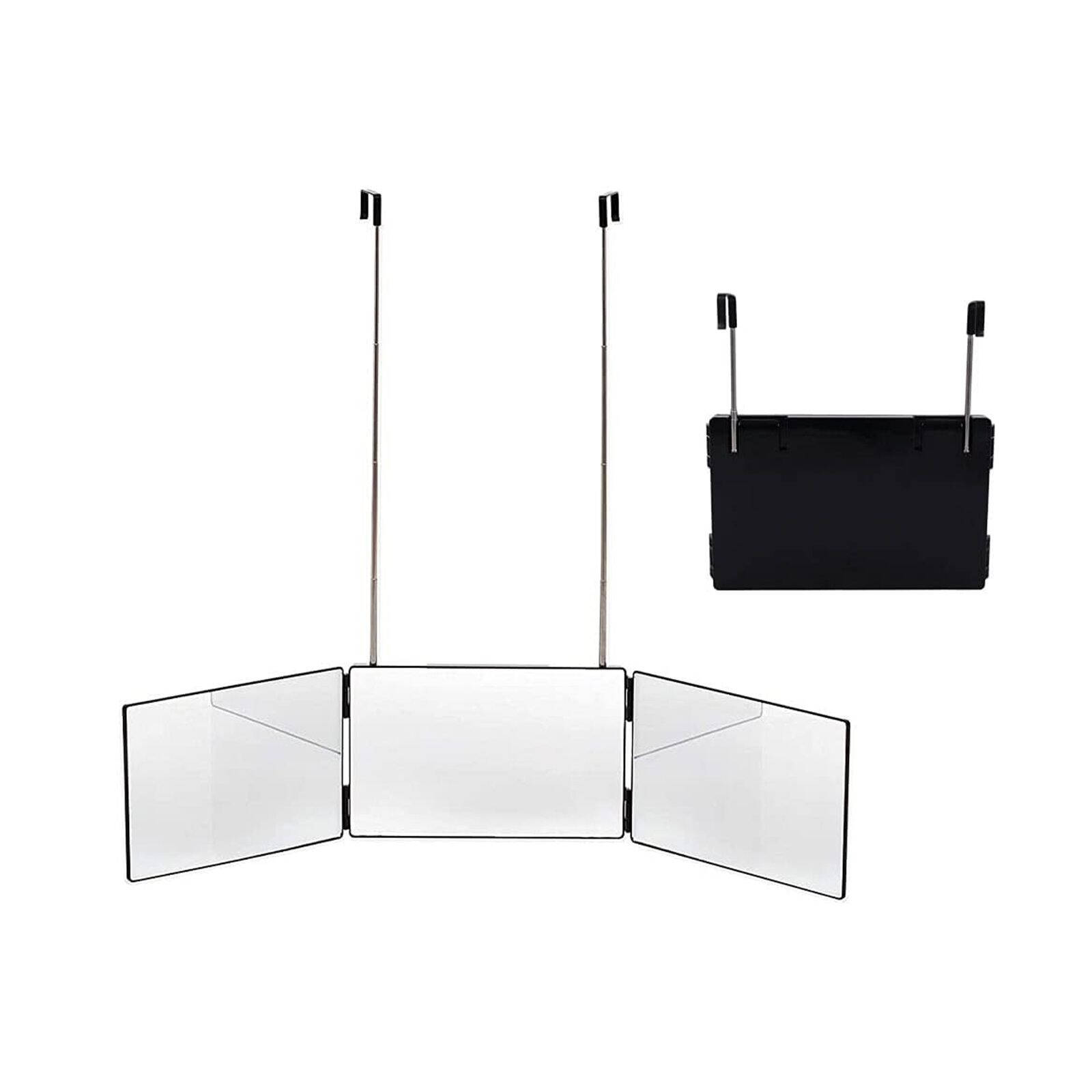DIY Haircut Tool 3 Way Mirror for Home Hair Cutting Trimming and Shaving Adjustable and Portable Hands Free Bunnings Australia