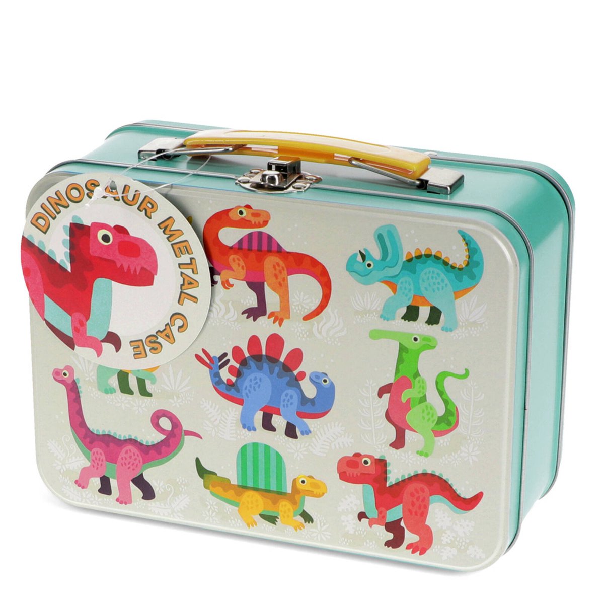 Rex London Kids Metal Tin Case w/ Handle 19cm Dinosaurs 3y+ - Bunnings ...
