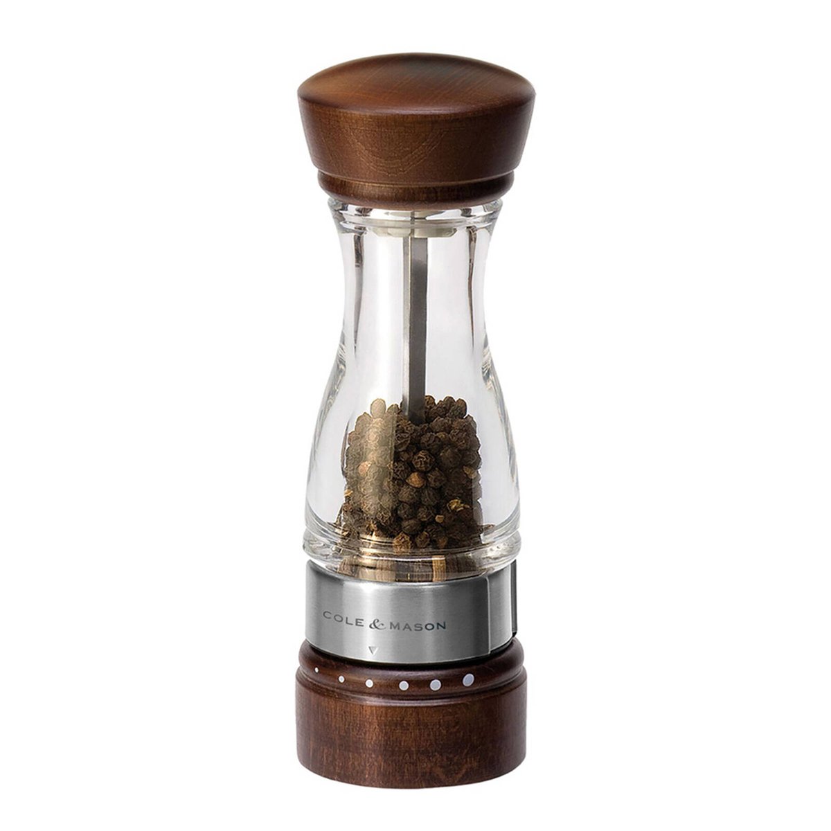 Cole & Mason Keswick Acrylic Salt & Pepper Mill - Brown - Bunnings ...