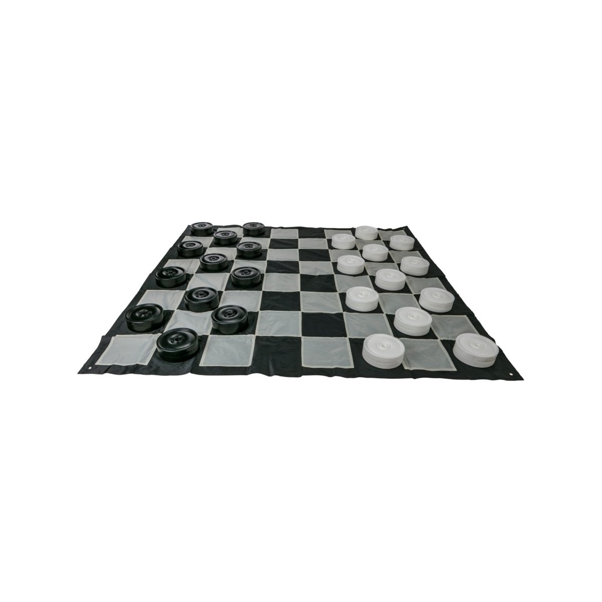 Giant Size Outdoor Draughts Checkers Game Set w/Mat 3x3m - Bunnings ...