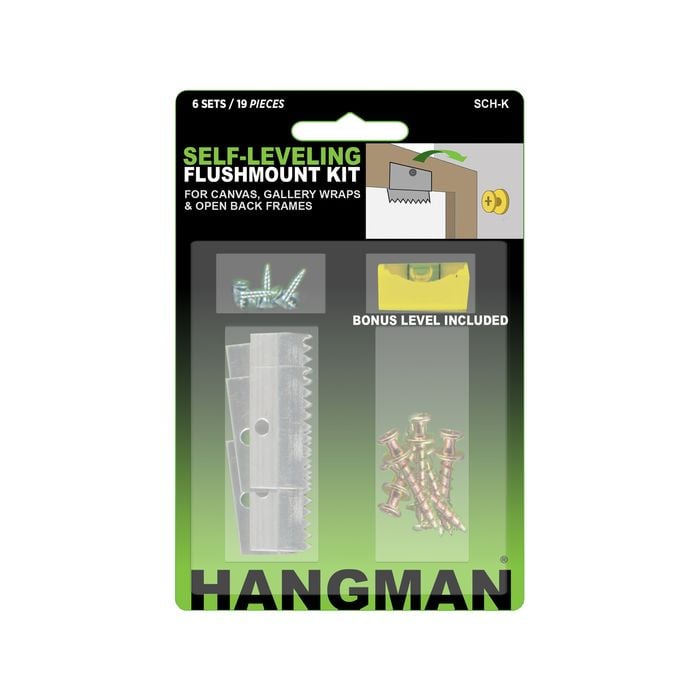 Hangman Flushmount Picture Hang Kit - 6 Pack - Bunnings Australia