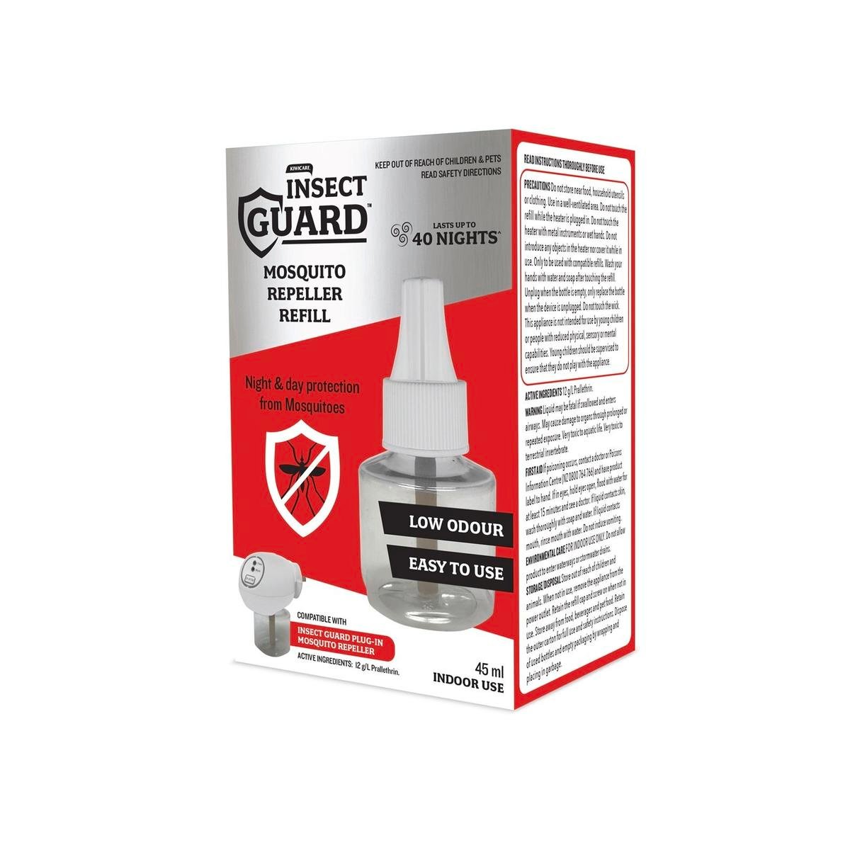 Kiwicare 45ml Insect Guard Mosquito Repeller Refill - Bunnings New Zealand