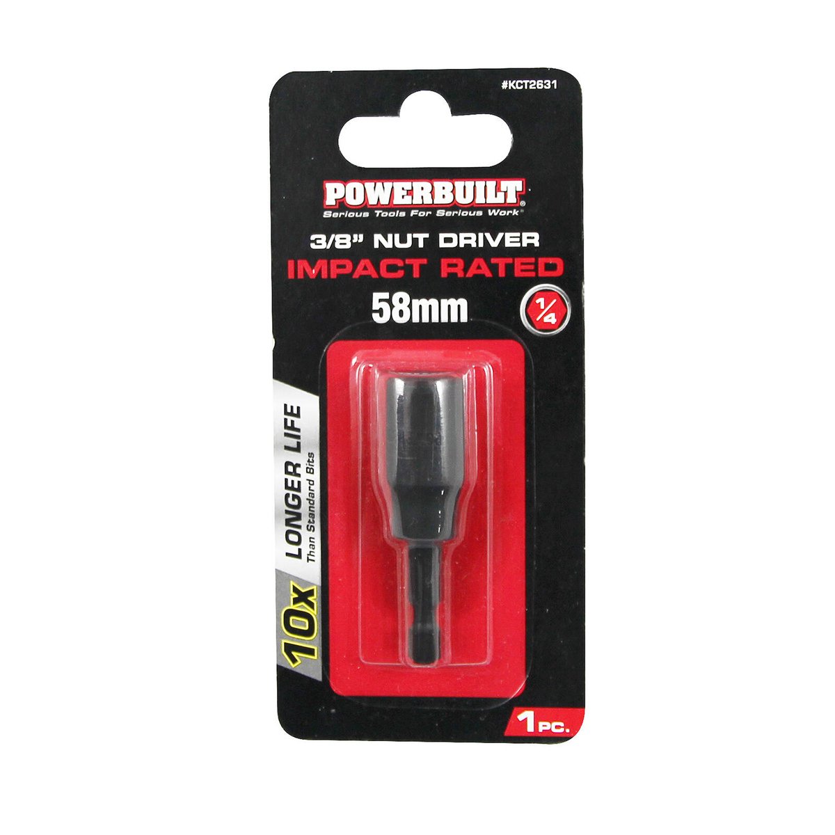 Powerbuilt 3/8 58mm Nut Driver - Bunnings New Zealand