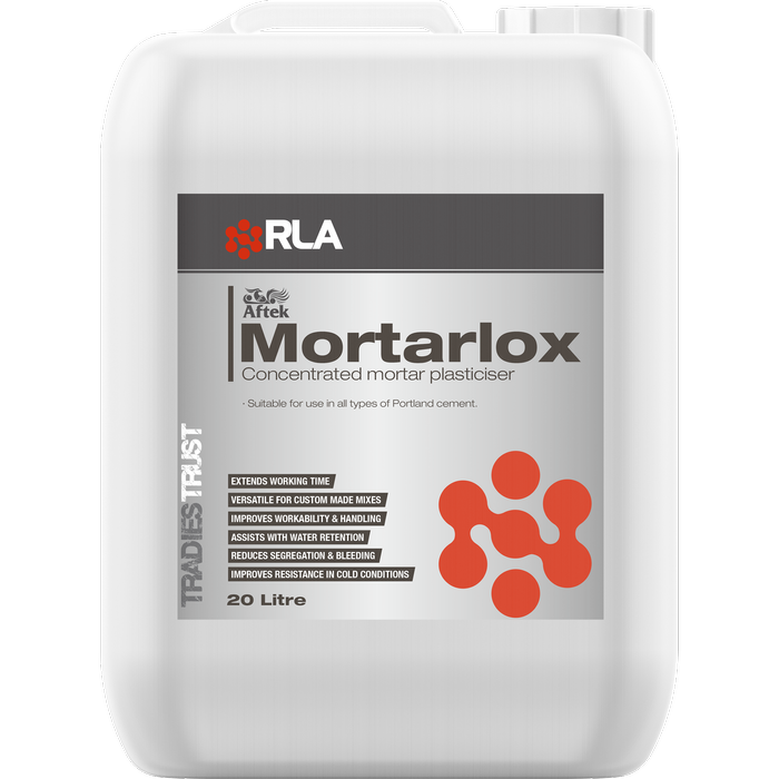 Aftek 20L Mortarlox Mortar Plasticisers - Bunnings Australia