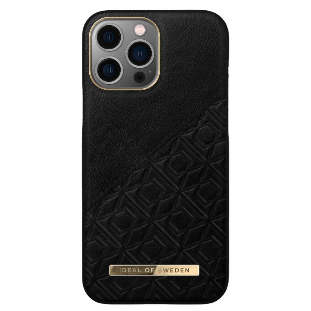 Ideal Of Sweden Atelier Case (Suits iPhone 13 Pro) - Embossed Black ...