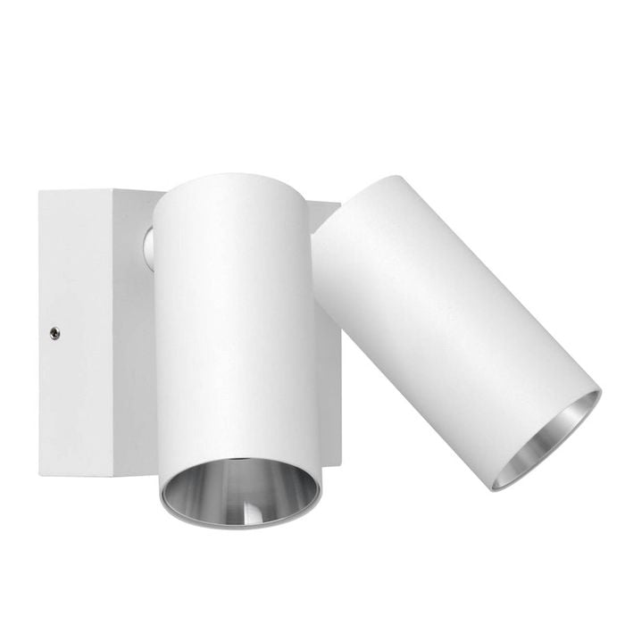 CLA Lighting Sec Surface Mounted LED Tri-CCT Double Adjustable Wall ...