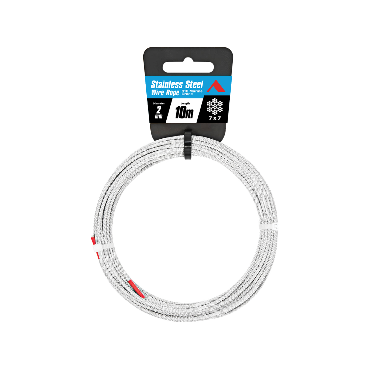 Pinnacle 2mm x 10m 316 Stainless Steel Wire Rope - Bunnings New Zealand