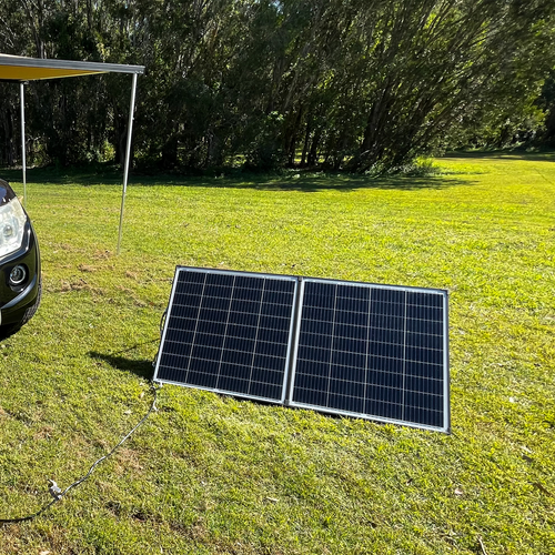 KT Solar 200W 12V Portable Folding Solar Panel Kit KT70731 - Bunnings ...