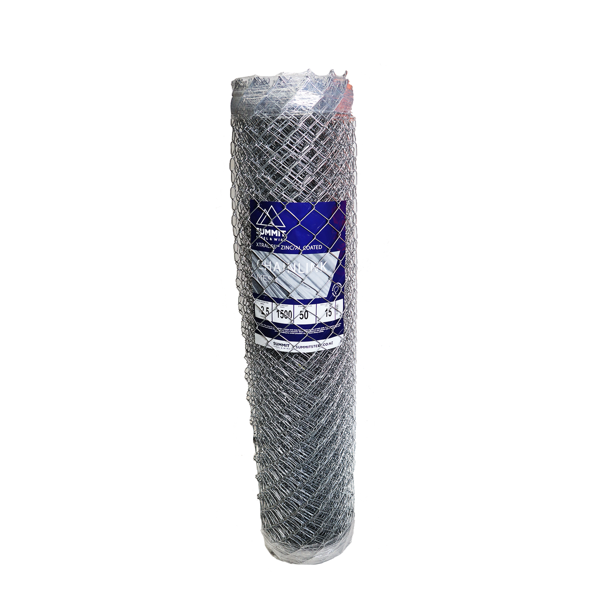 Summit Steel & Wire 50 x 2.5mm x 15m Chainlink Netting - Bunnings New ...