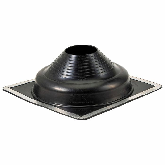 Deks 150 - 300mm Black Dektite Roof Flashing - Bunnings Australia