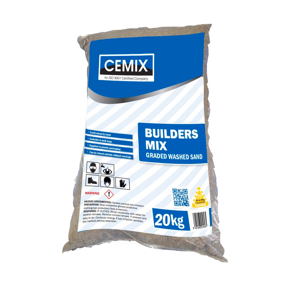 Cemix 20kg Builders Mix - Bunnings New Zealand