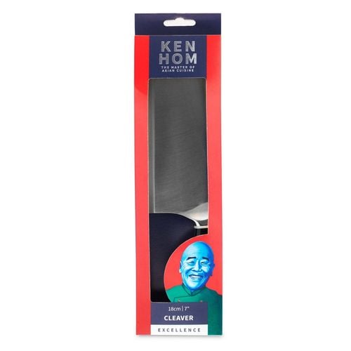 Ken Hom 18cm Stainless Steel Cleaver Kitchen Knife - Bunnings Australia