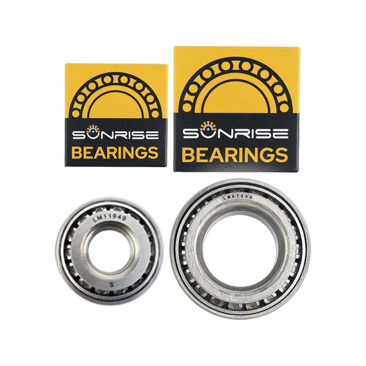 Sunrise LM Holden Trailer Bearing Set Cup & Cone No: 11910/49 & 67010/ ...