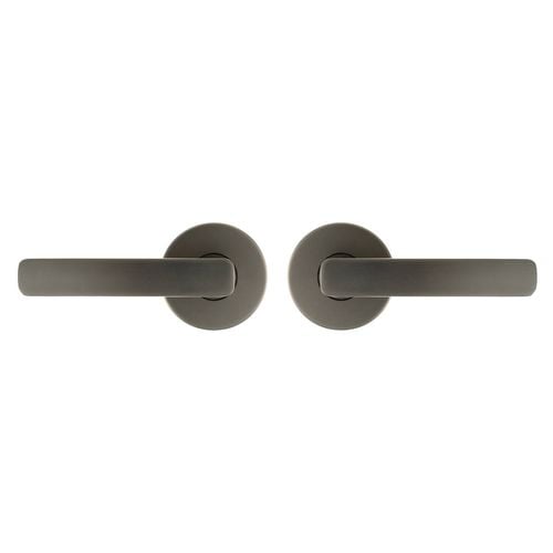 Ikonic Gunmetal San Fran Passage Lever Set - Bunnings Australia