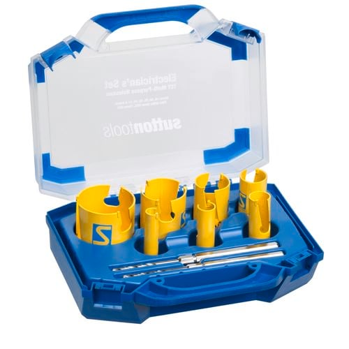 Sutton Tools TCT Electrician Holesaw Set Multi-Purpose - Bunnings New ...