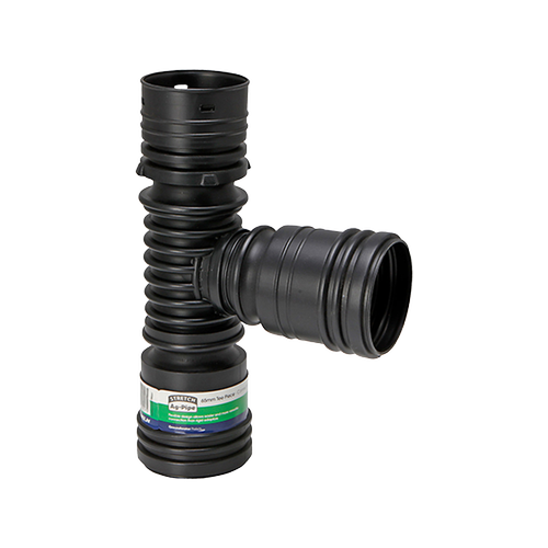 Reln Stretch Ag-Pipe Tee Piece 65mm - Bunnings New Zealand