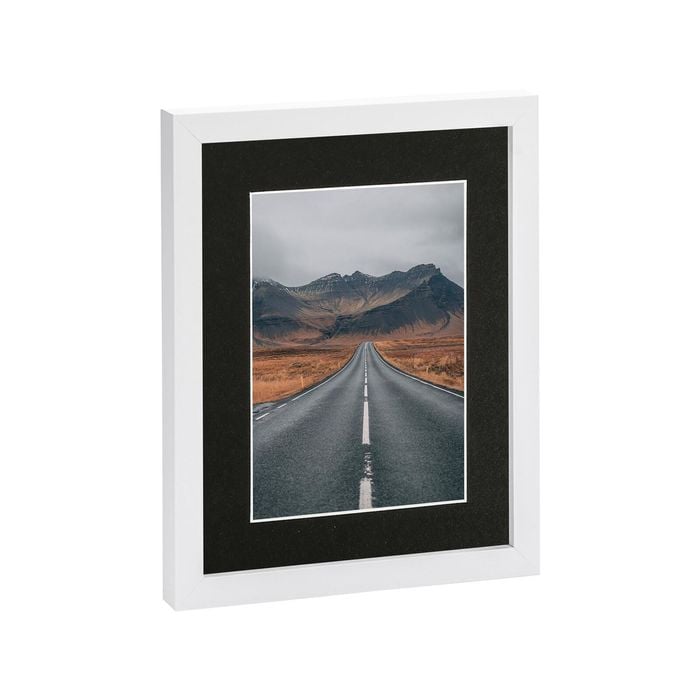 Nicola Spring Photo Frame with 5" x 7" Mount - 8" x 10" - White ...