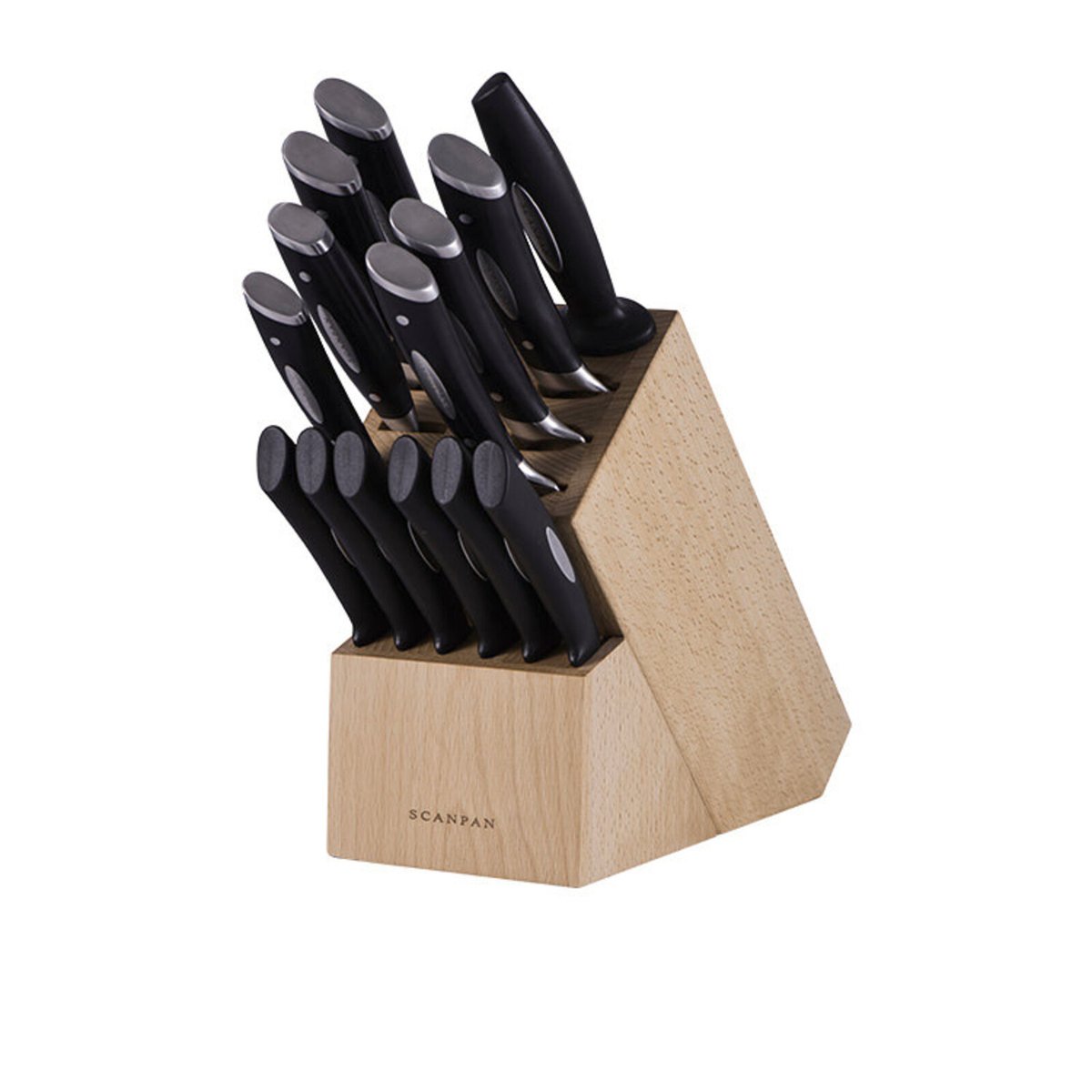 Scanpan Classic 15pc Knife Block Set - Bunnings Australia
