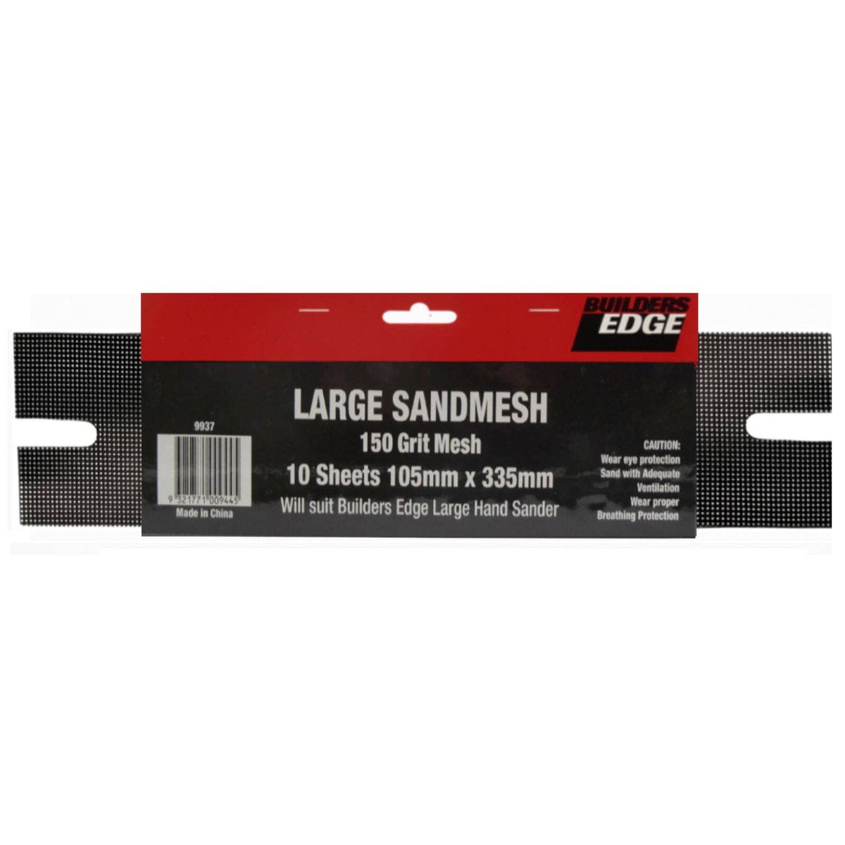Builders Edge 335 x 105mm Sand Mesh Sheet - 10 Pack - Bunnings Australia
