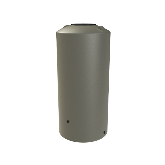 Melro Tanks 1000L Beige Round 1005 Poly Water Tank - Bunnings Australia