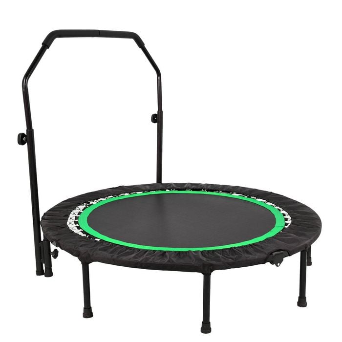 ADVWIN 48" Mini Trampoline Rebounder Max Load 200KG Green - Bunnings ...