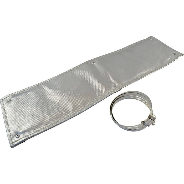 Cal Custom Heat Solutions Exhaust Heat Shield Kit W/Clamps, 6" X 2 ...