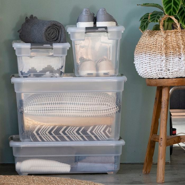 Ezy Storage 13L Solutions+ Storage Container - Bunnings Australia