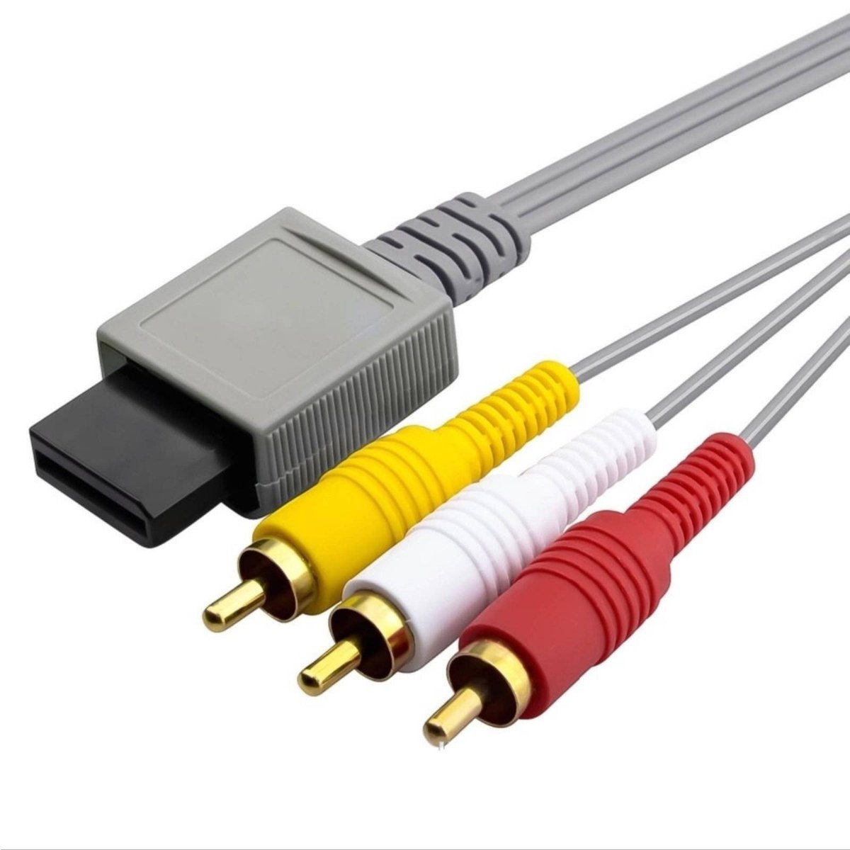 Audio Video RCA AV Cable Cord for Nintendo Wii/Wii U/Wii mini Console ...