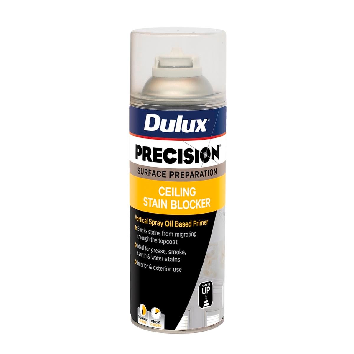 Dulux 350g PRECISION Ceiling Stain Blocker Spray - Bunnings Australia
