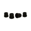 Surface Gard 19mm Black Round Plastic Internal Chair Tip - 4 Pack ...