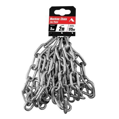Pinnacle 5mm x 2m Zinc Plated Machine Chain - Bunnings Australia