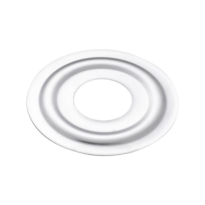 Kinetic 20mm 3/4" BSP Flat Chrome Cover Plate - Bunnings Australia