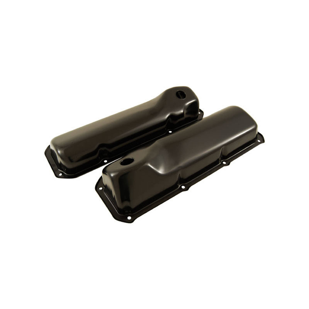 Black Steel Ford Cleveland 302 351 Rocker Covers, No Logo - Bunnings ...