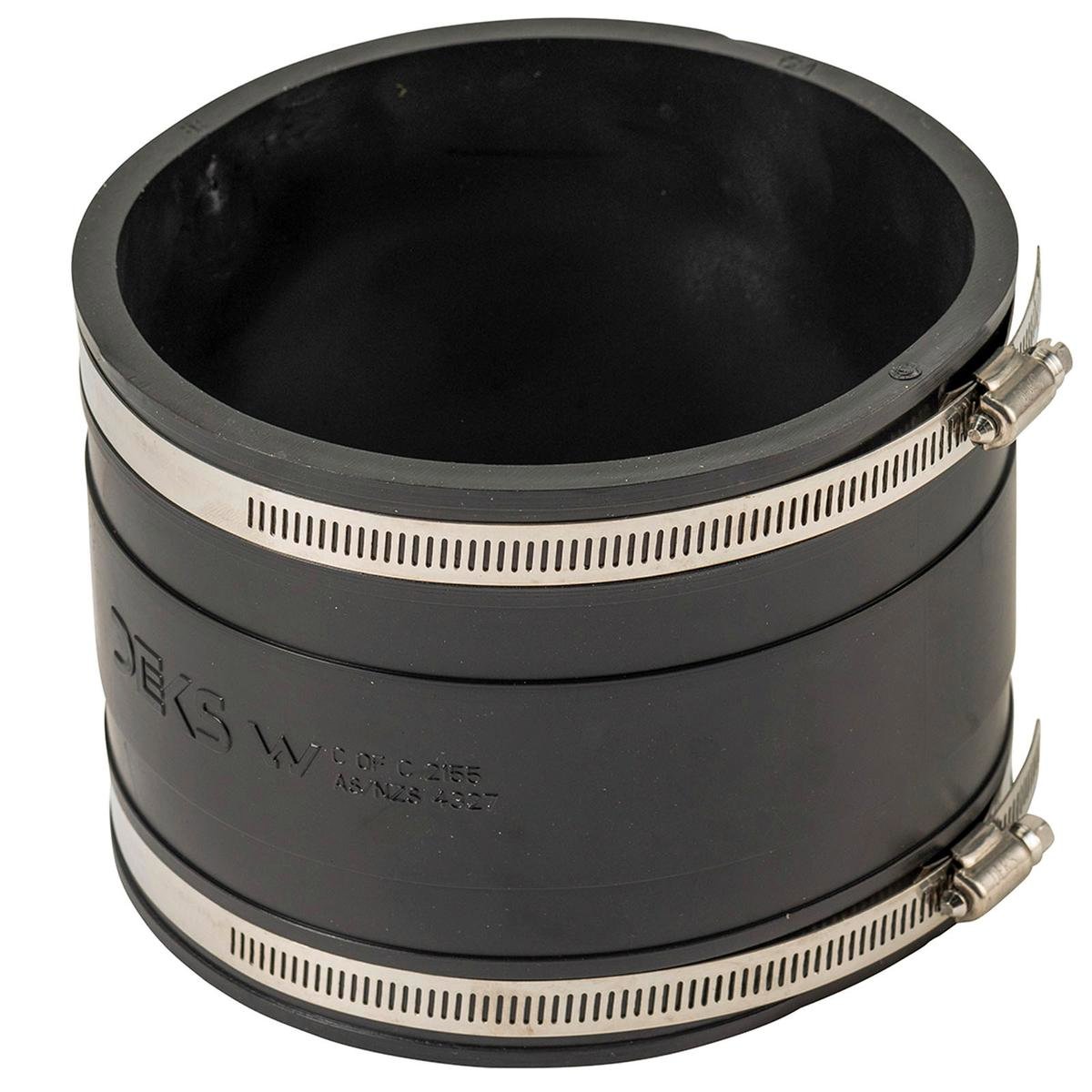 DEKS 150mm PVC To PVC Coupling Black Joiner - Bunnings Australia