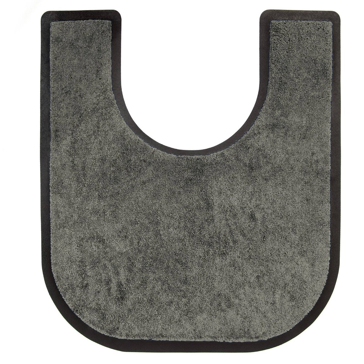 BetterLiving Toilet Surround Mat, Charcoal, 74x66 cm with Cut Out ...